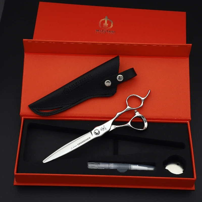 New-Mizutani-6-7-inch-High-grade-scissors-VG10-material-barbershop ...
