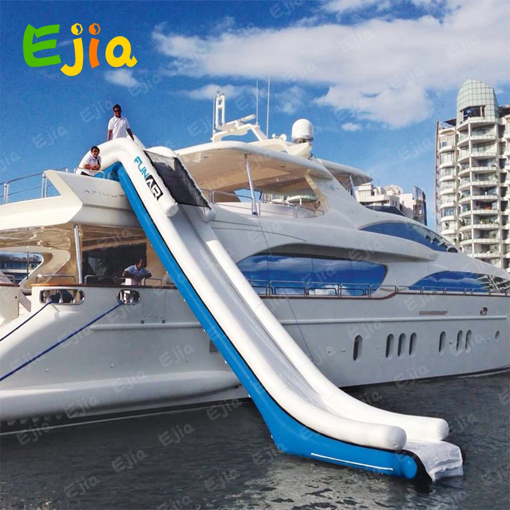 Commercial Water Play Equipment Inflatable Water Yacht Slide ...