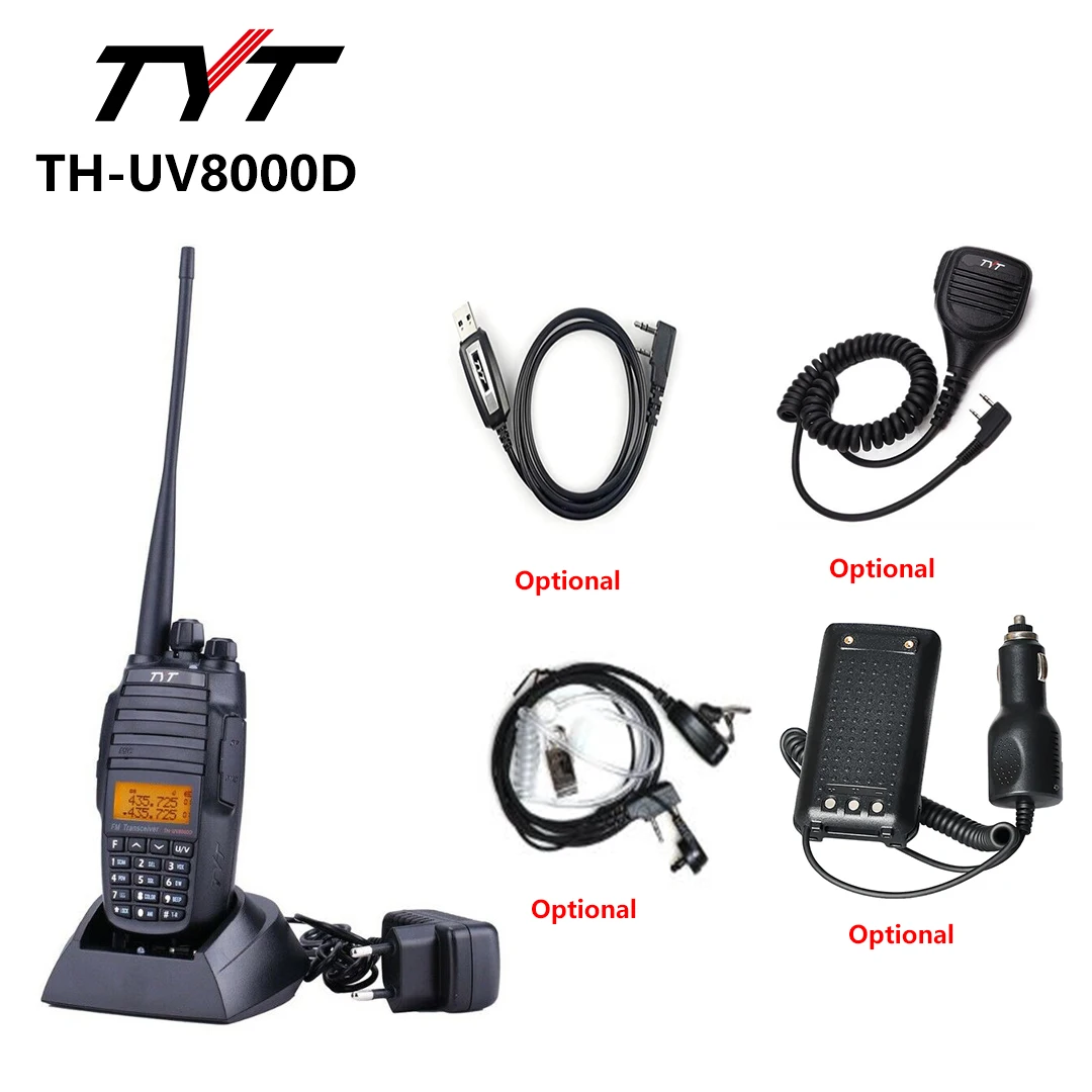 TYT-Radio-TH-UV8000D-con-accesorio-opcional-walkie-talkie-Amateur-de ...