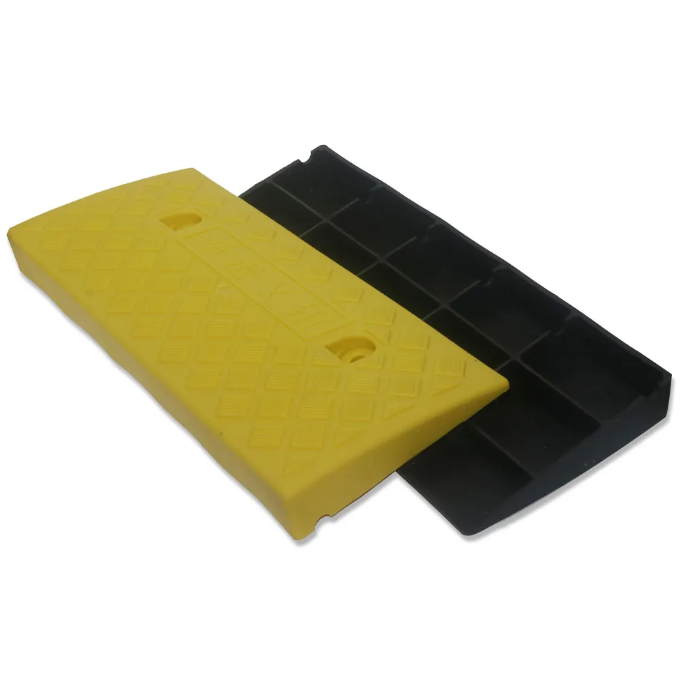 2-Pcs-Triangular-slope-Step-slope-pad-Plastic-ramp-for-car-tires ...