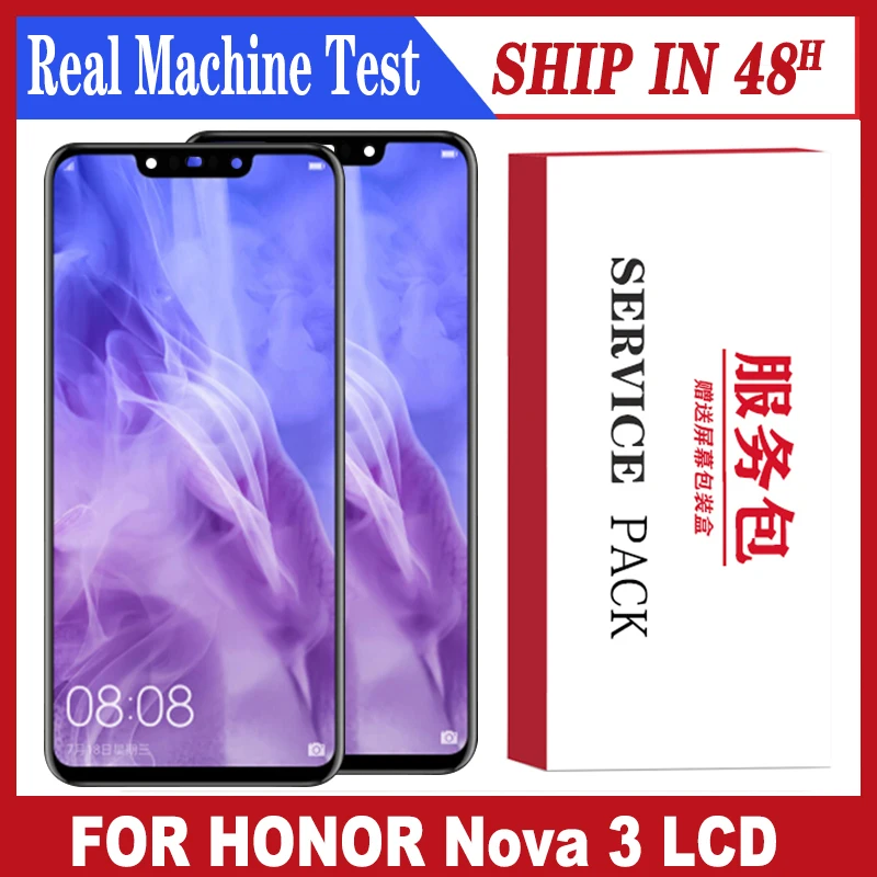 Original For Huawei Nova3 Par-lx1 Lcd Display Touch Screen Digitizer ...
