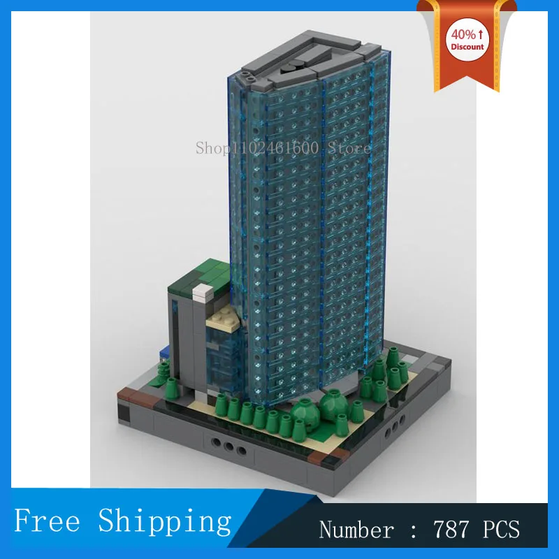 MOC-City-Architecture-Model-Block-Street-View-Energy-Tower-Edif-cio-de ...