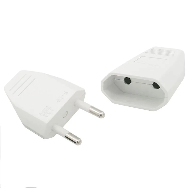EU-Plug-Adapter-2-5A-16A-Male-Plug-Female-Outlets-Rewireable-Schuko ...