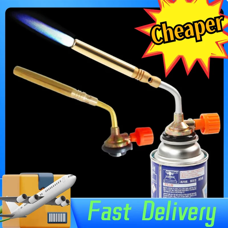 Outdoor-Camping-Butane-Burner-Welding-Gas-Torch-Flame-Gun-Brazing ...