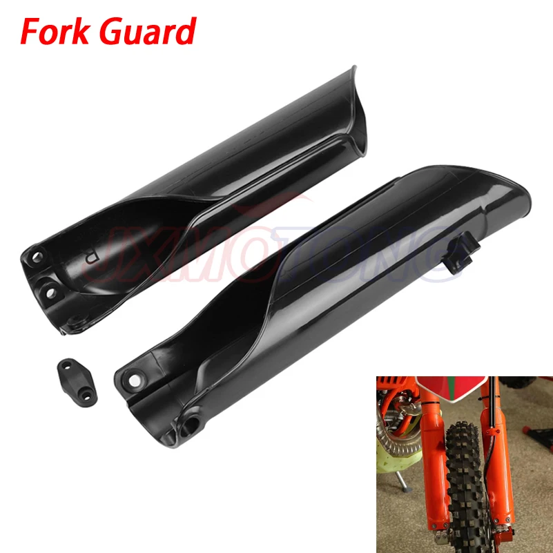 Motocross-for-Husqvarna-KTM-Fork-Guard-Shock-Absorber-Cover-Protection ...