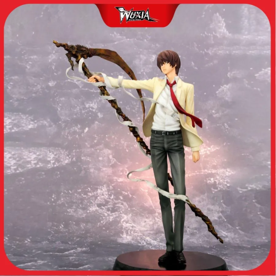 26cm Death Note Anime Figure Yagami Light Manga Statue Figurines Pvc ...