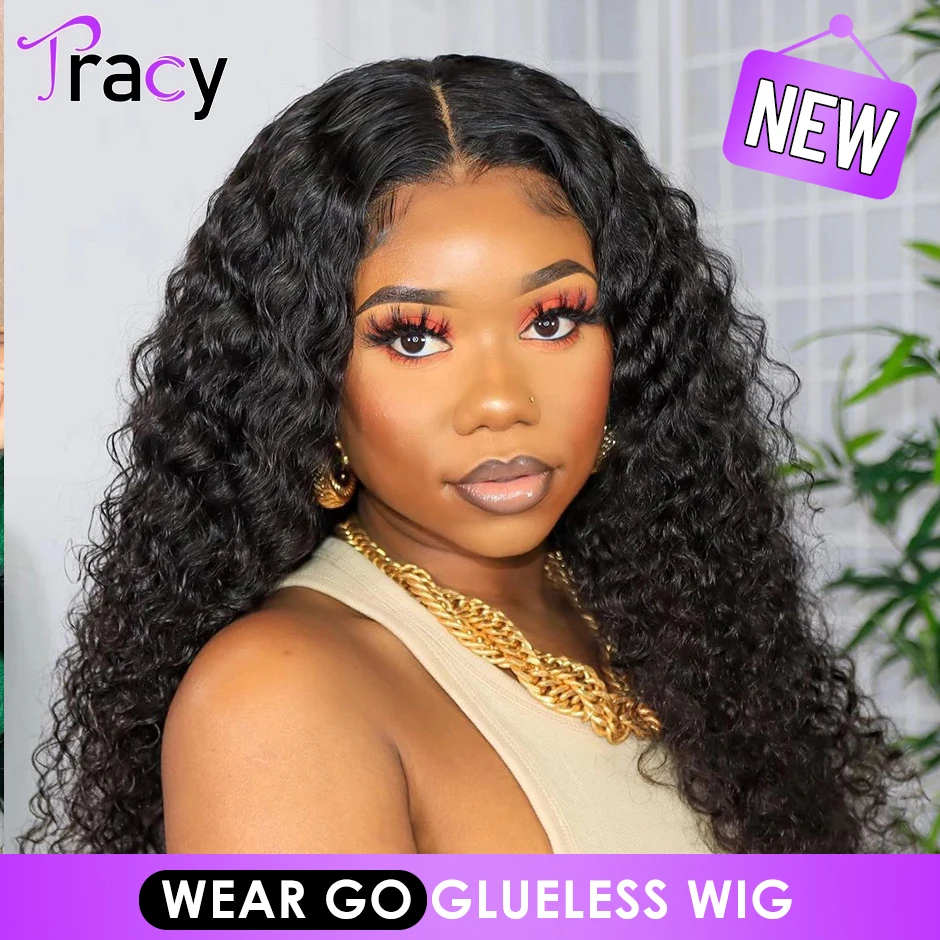 Glueless Kinky Curly Lace Wig | Wear Go Human Hair Wigs | Curly ...