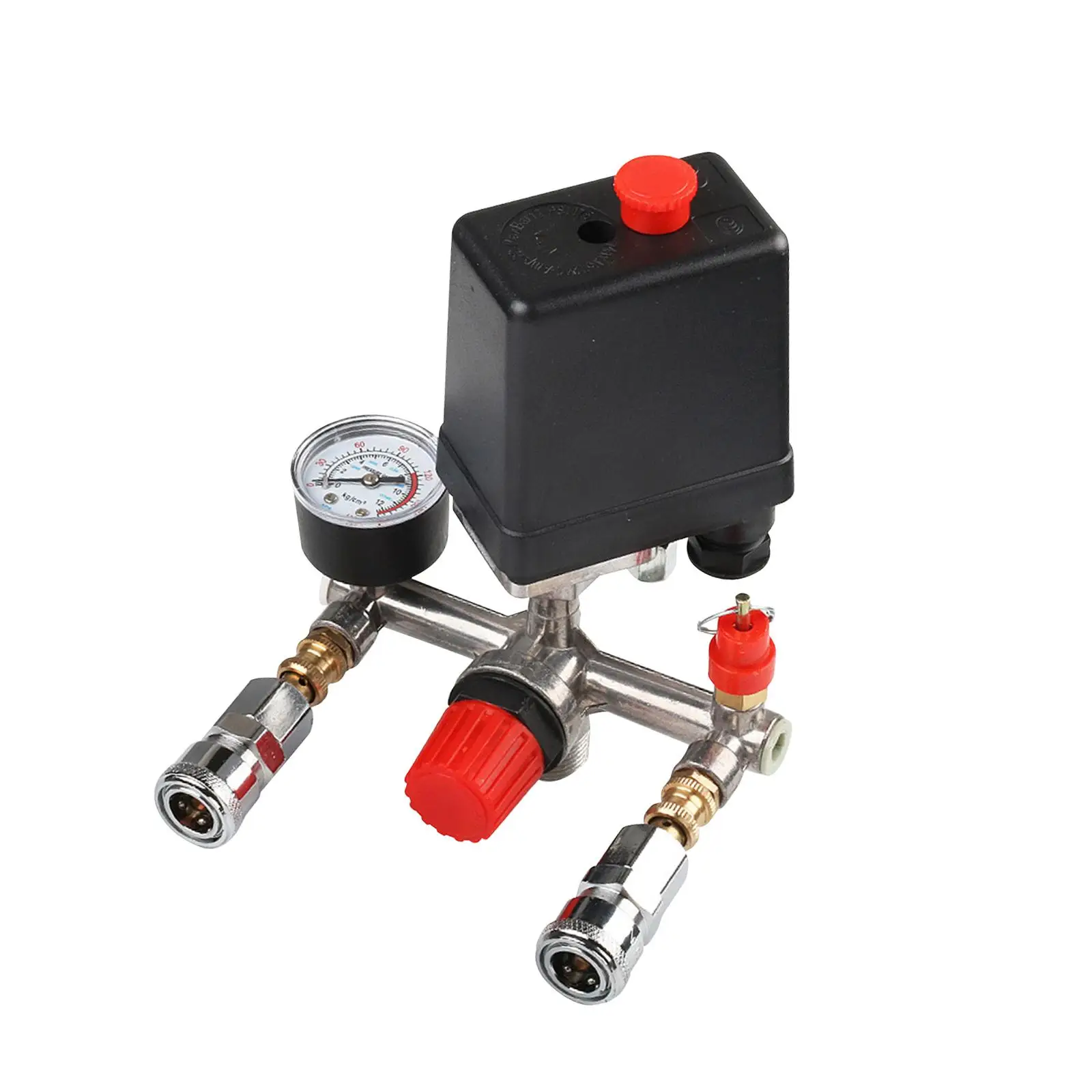 Air-Compressor-Pressure-Switch-Control-Valves-Double-Outlet-with ...