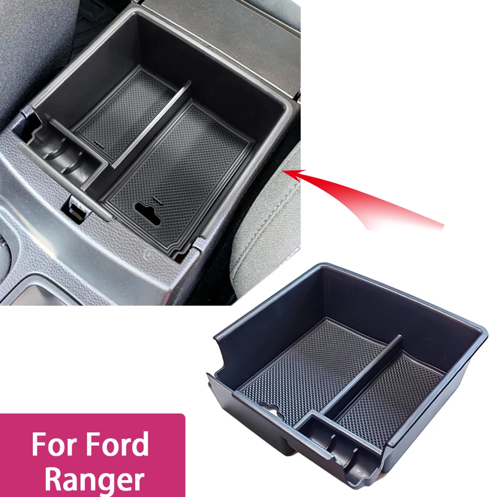 For-Ford-Ranger-2019-2020-2021-2022-Center-Console-Organizer-Tray ...
