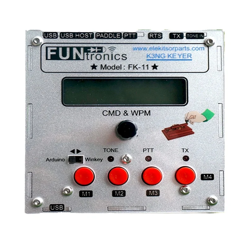 Open Source Compatível com Arduino CW Keyer, Rádio Telégrafo, CW ...
