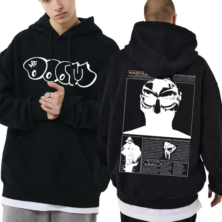 Sudadera-con-capucha-de-rapero-Mf-Doom-para-hombre-y-mujer-sudadera-con ...
