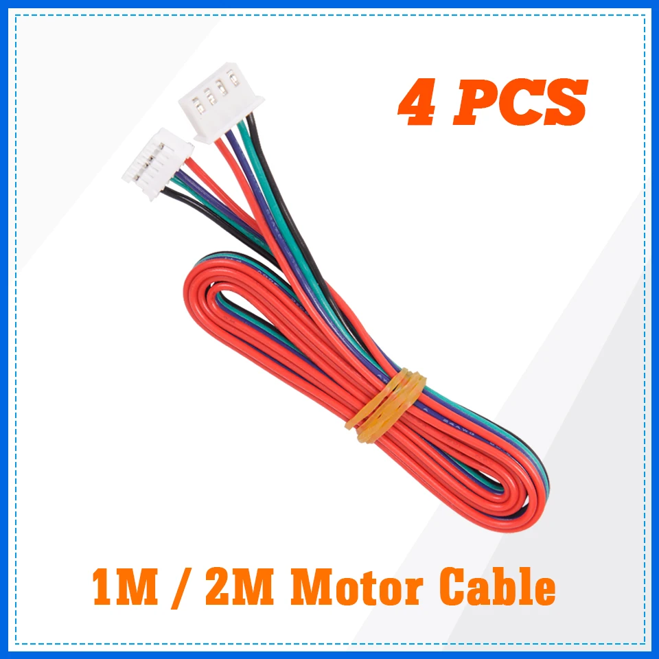 3d Printer Stepper Motor Cable Reprap Motor Wiring Assembly 4pin To ...