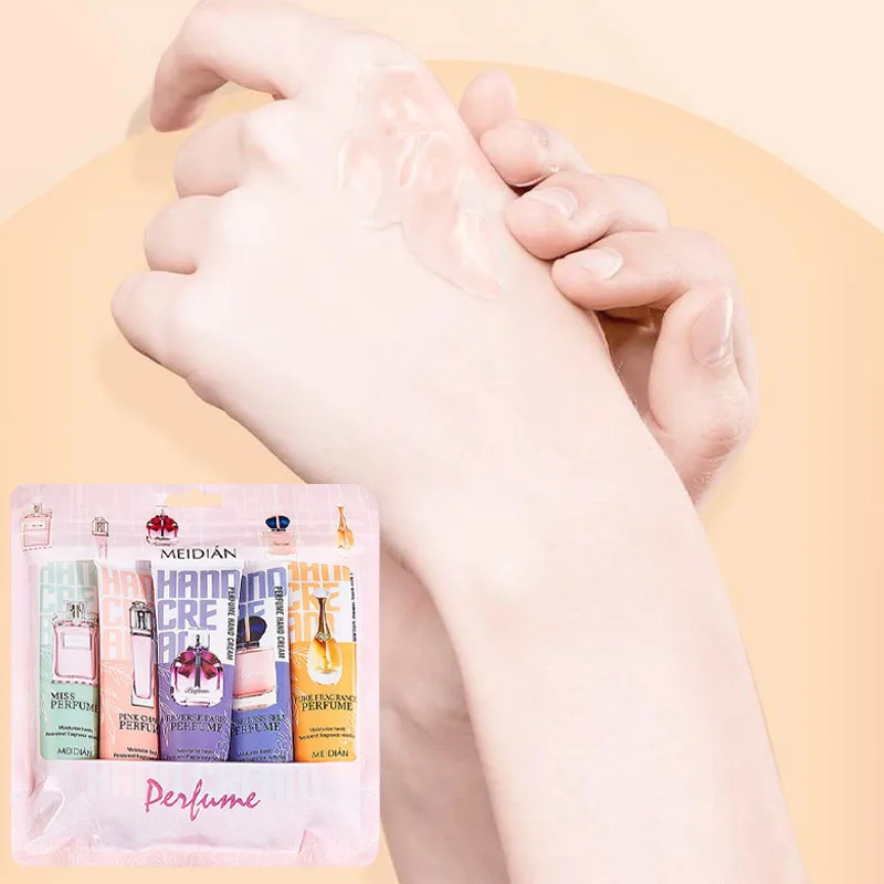 Perfume Hand Cream Plant Extract Fragrance Hand Cream Set Moisturizing ...