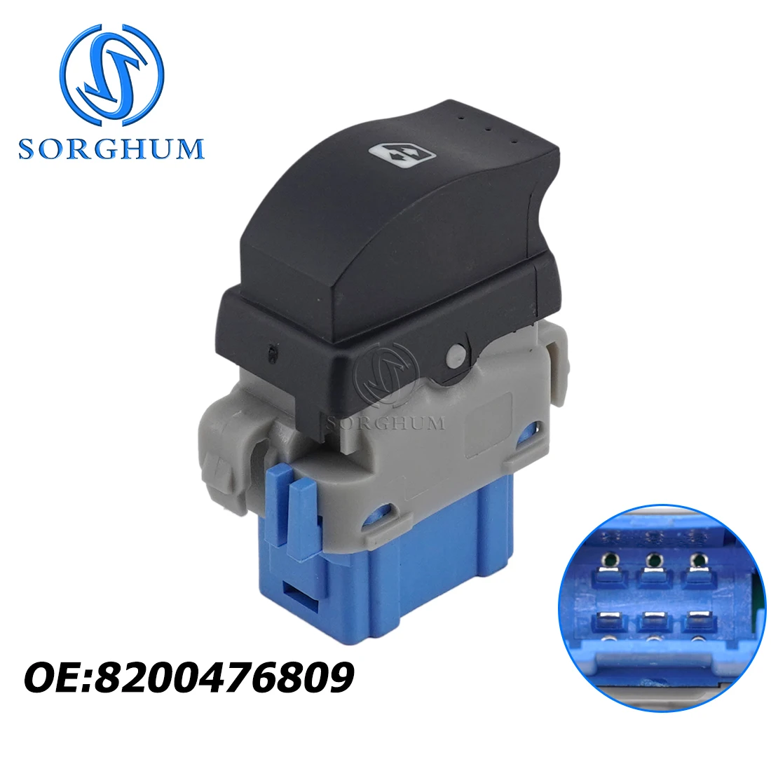 SORGHUM Passenger Side New Electric Single Window Lifter Switch Button ...