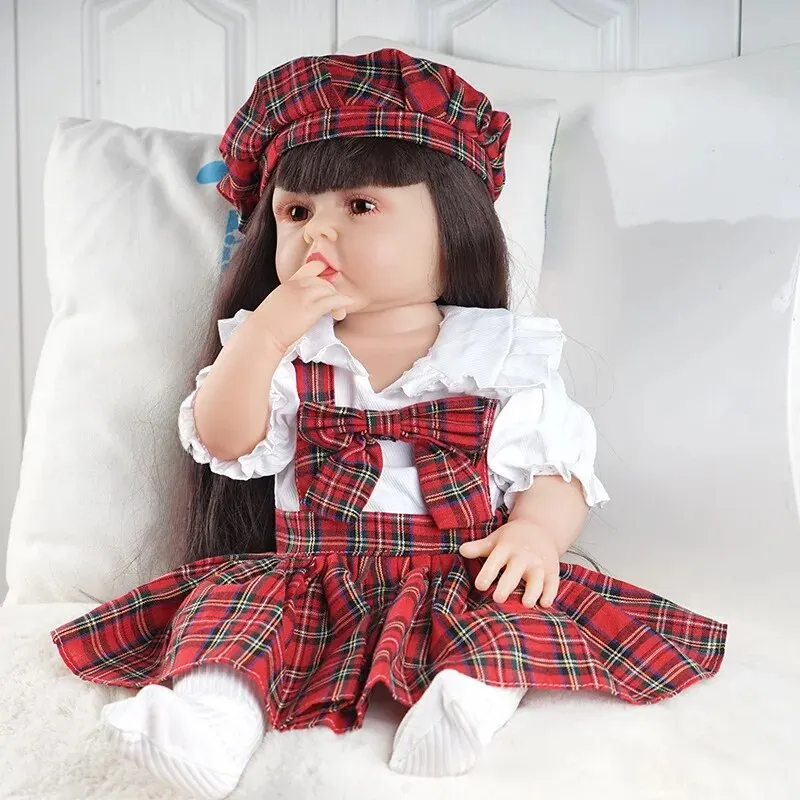 Large-Soft-Rubber-Doll-Girls-Toy-Baby-Simulation-Infant-Soft-Plush ...