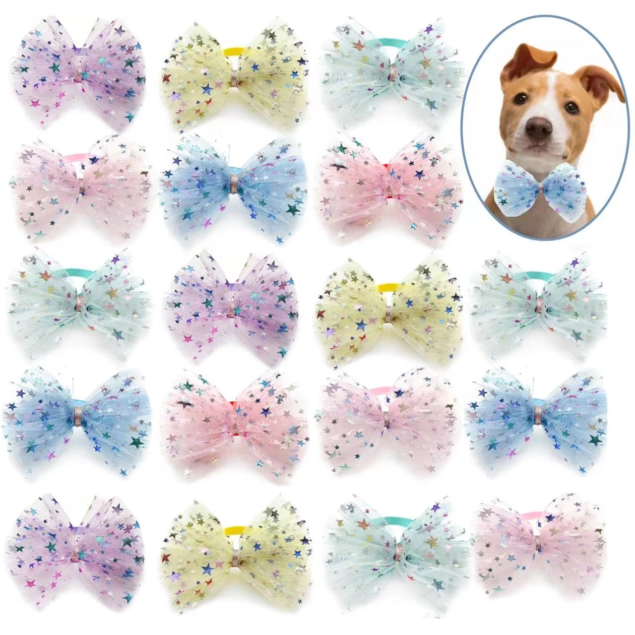 Dog Neckties Accessories | Pet Dog Necktie Bowtie | Pet Dog Bow Ties ...