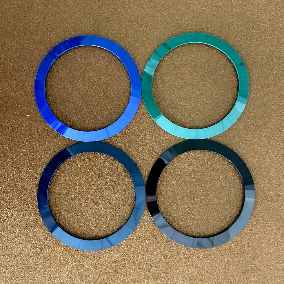 30-5mm-38mm-Ceramic-Watch-Bezels-Wordless-Polished-Bevel-Watch-Inserts ...