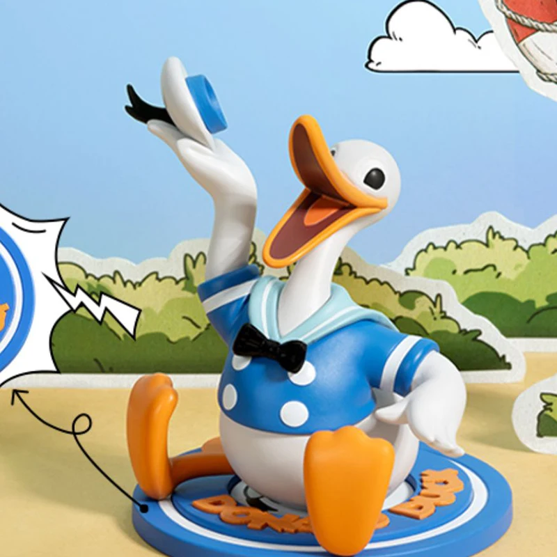 Figura de Acción Disney Donald Duck Serie 90 Aniversario POPMART Kawaii ...
