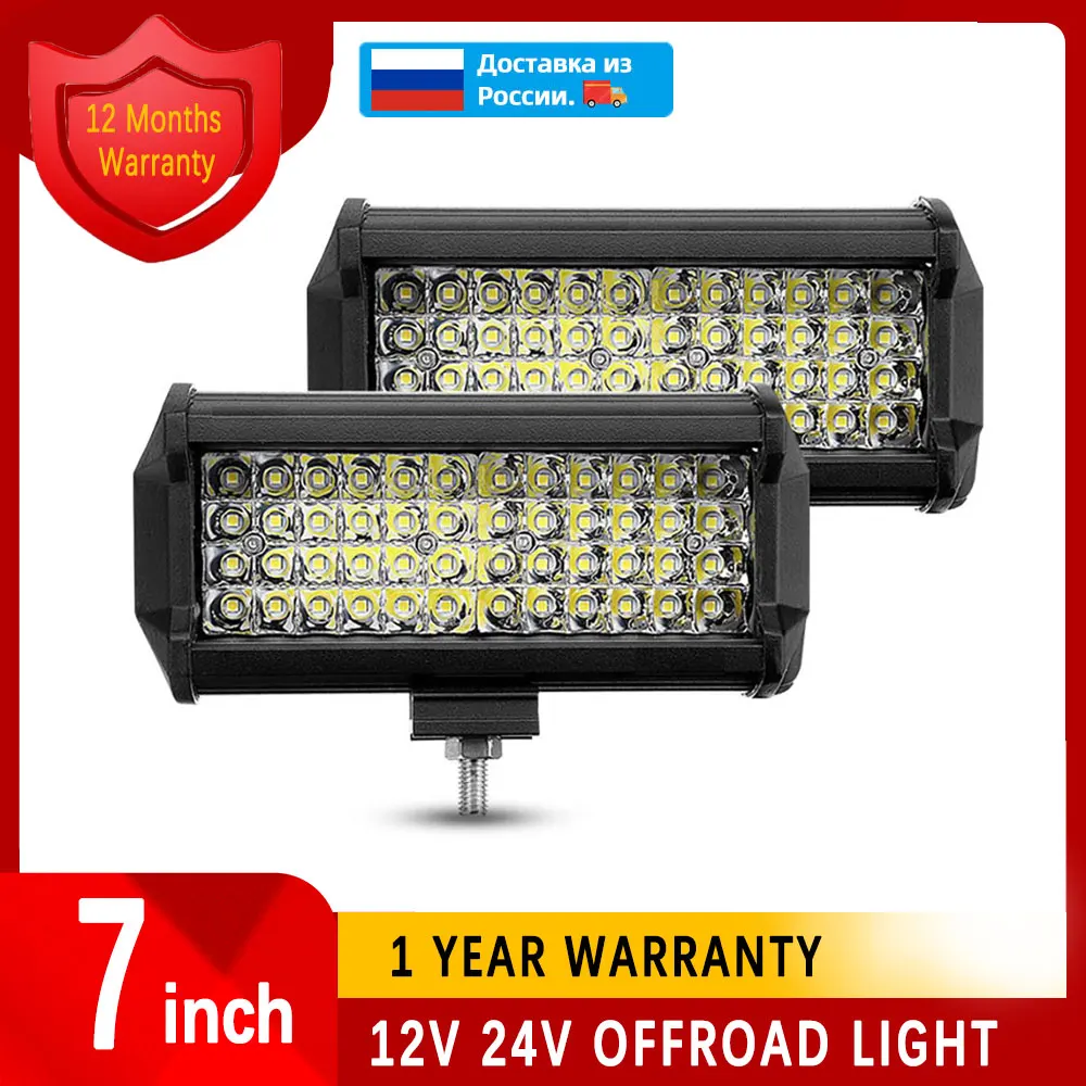 NORGOS 12V 24V LED Bar Offroad Work Light Truck Pickup Truck Farm ...