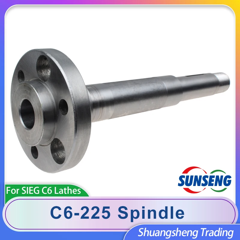 spindle SIEG C6-225 MT3# Chuck Flange