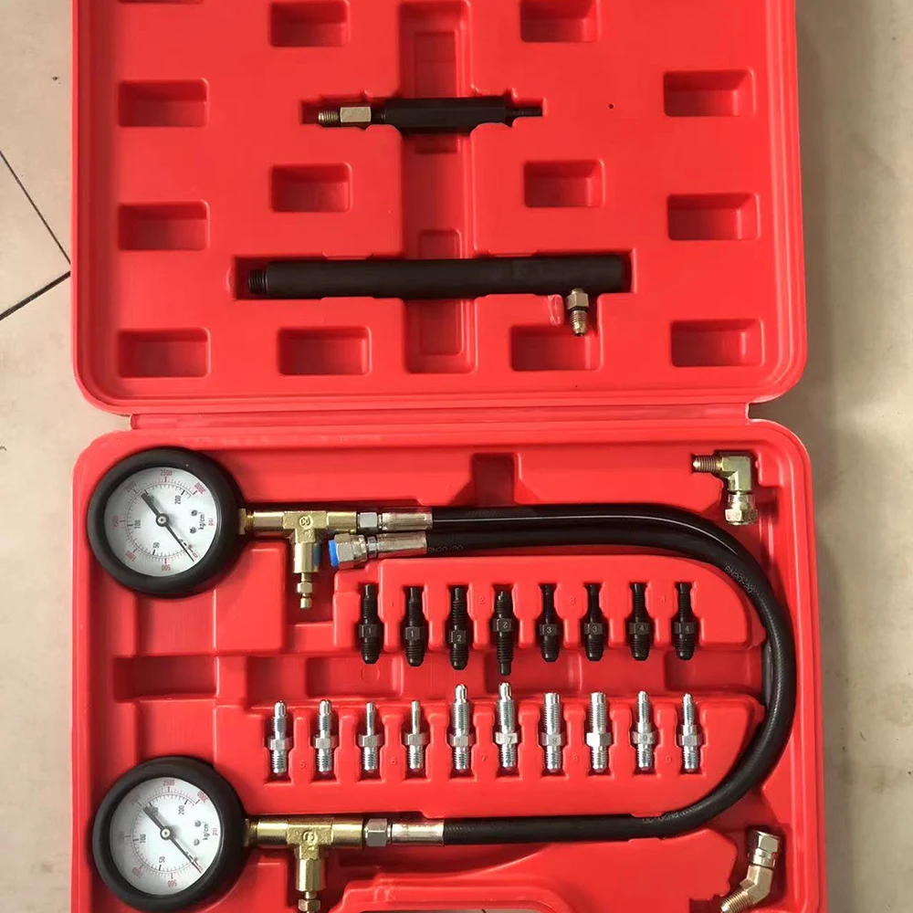 Brake-Pressure-Test-Kit-Service-Tool-Master-Cylinder-Valve-Mechanic-Set ...