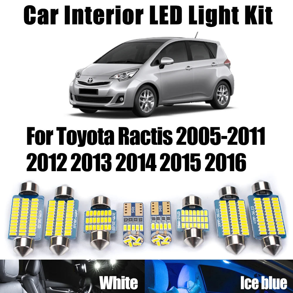 Toyota Ractis Interior LED Light Kit: The Complete Guide for 2005–2016 ...