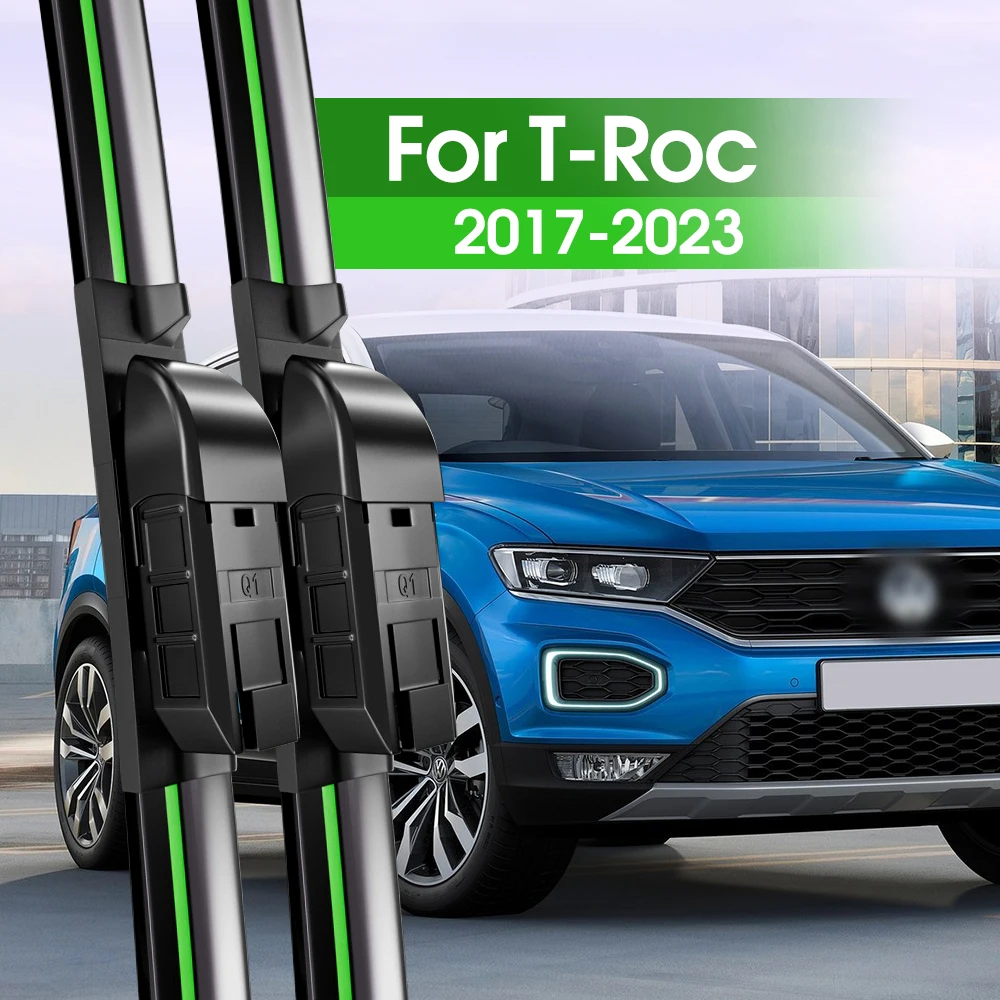 2pcs-Front-Windshield-Wiper-Blades-For-Volkswagen-VW-T-Roc-TRoc-2017 ...