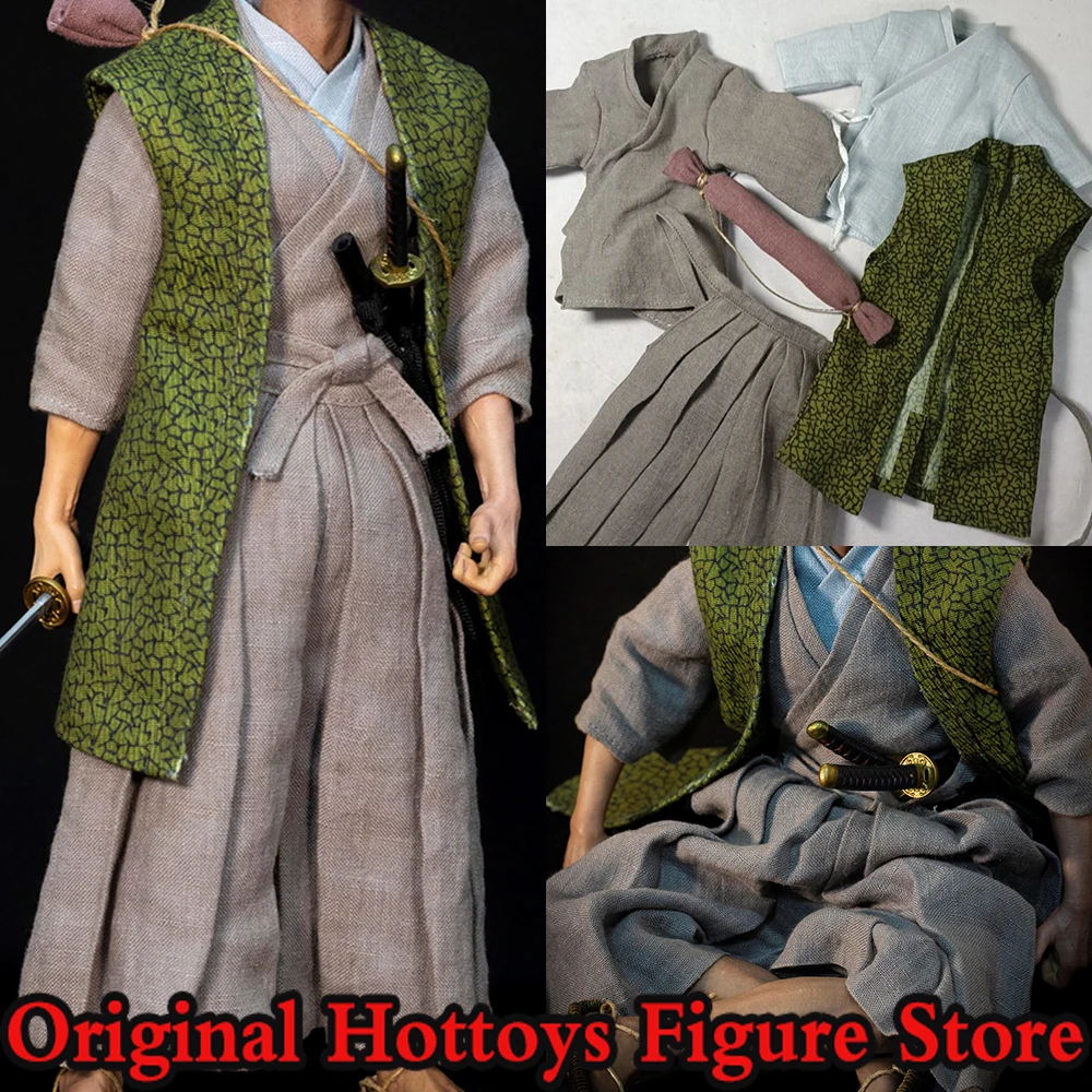 ZGYKTOYS-JK-005-1-6-Scale-Men-Soldier-Clothes-Set-Japanese-Swordsman ...