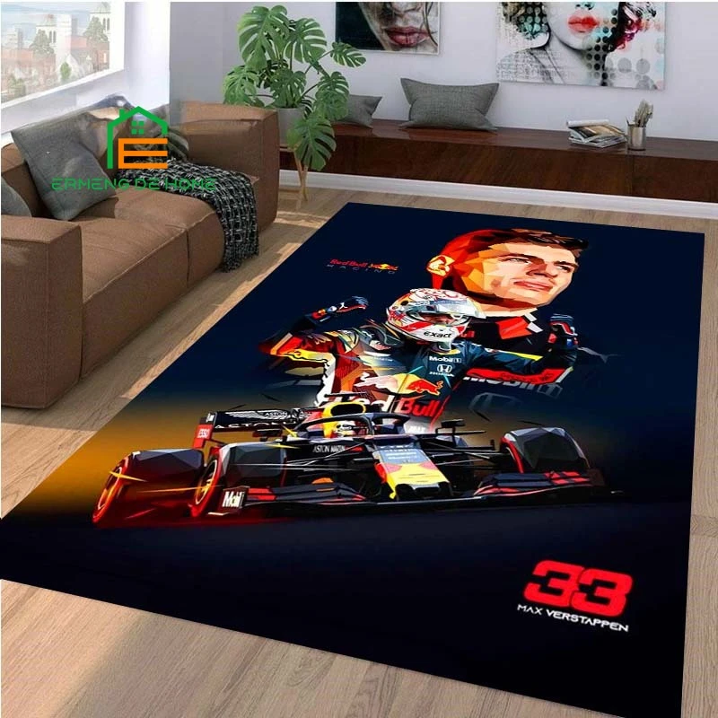 Racing Car Pattern Carpets For Bedroom Living Room Kitchen Floor Mats ...