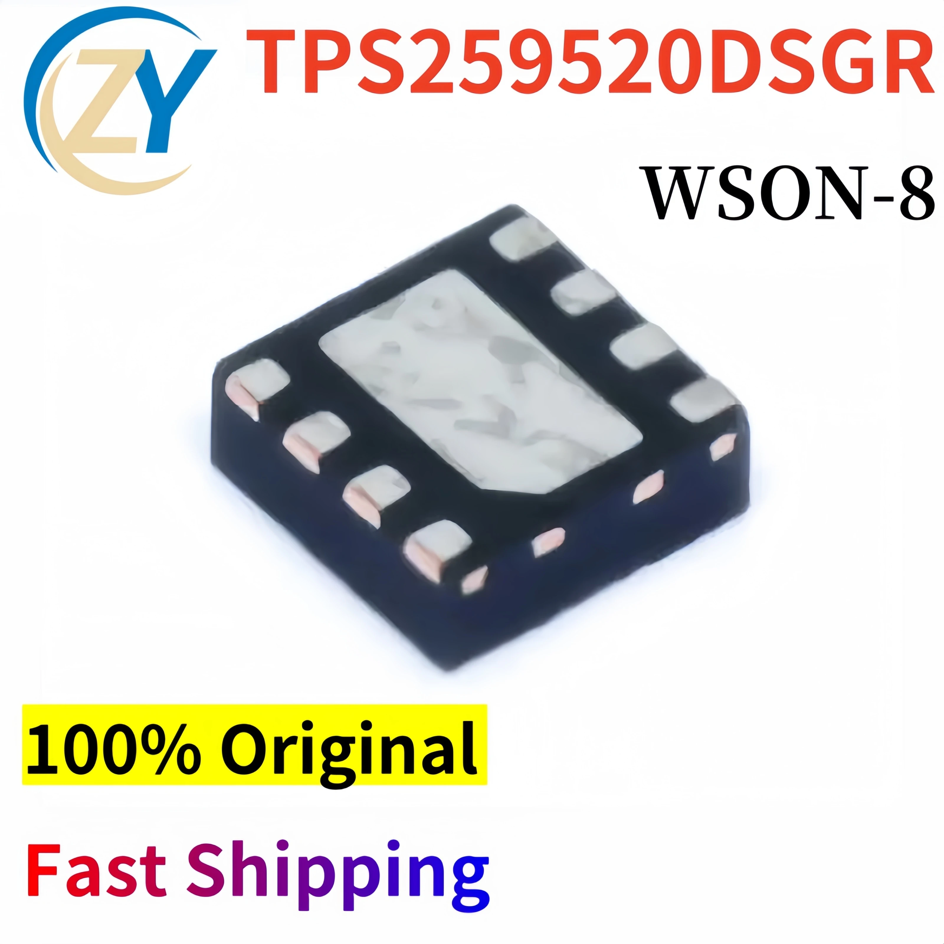 5pcs-TPS259520DSGR-PMICs-TPS259520-WSON-8-2-7V-to18V-1Channel ...