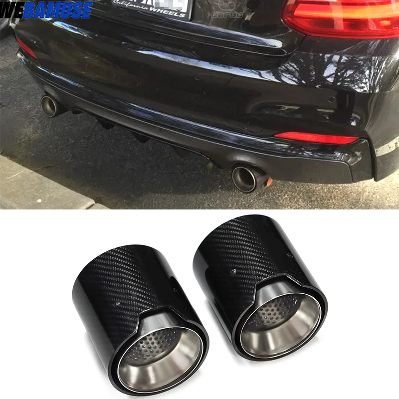 Car Exhaust Tip For BMW F30 M335i M340i F22 M235i M240i F20 F21 M135i ...