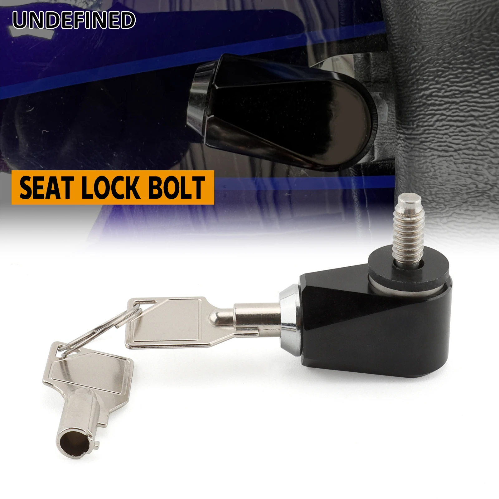 Motorcycle Seat Bolt Seat Lock Anti Theft for Harley Sportster Wide ...