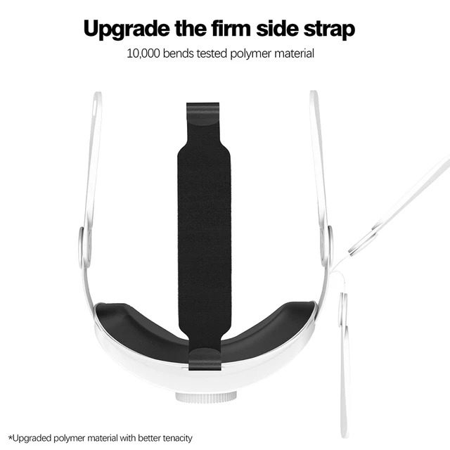 Meta Quest Comfort Strap Adjustable Headset Accessory VR Head Strap For ...