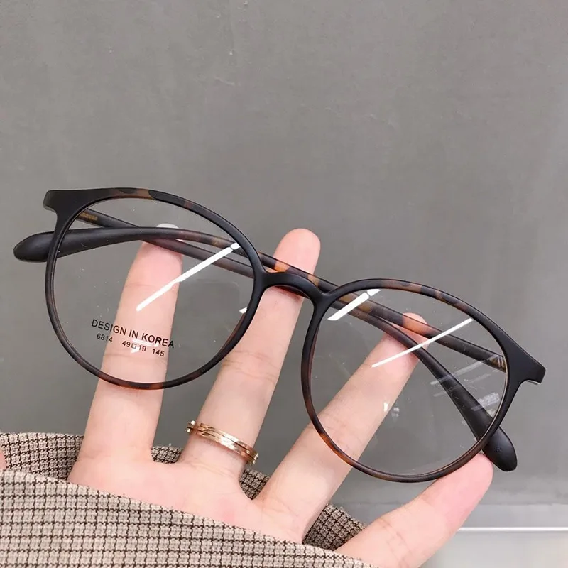 2023 New Simplicity Lithe Eyeglasses Frames Fashion Retro Oval Anti ...