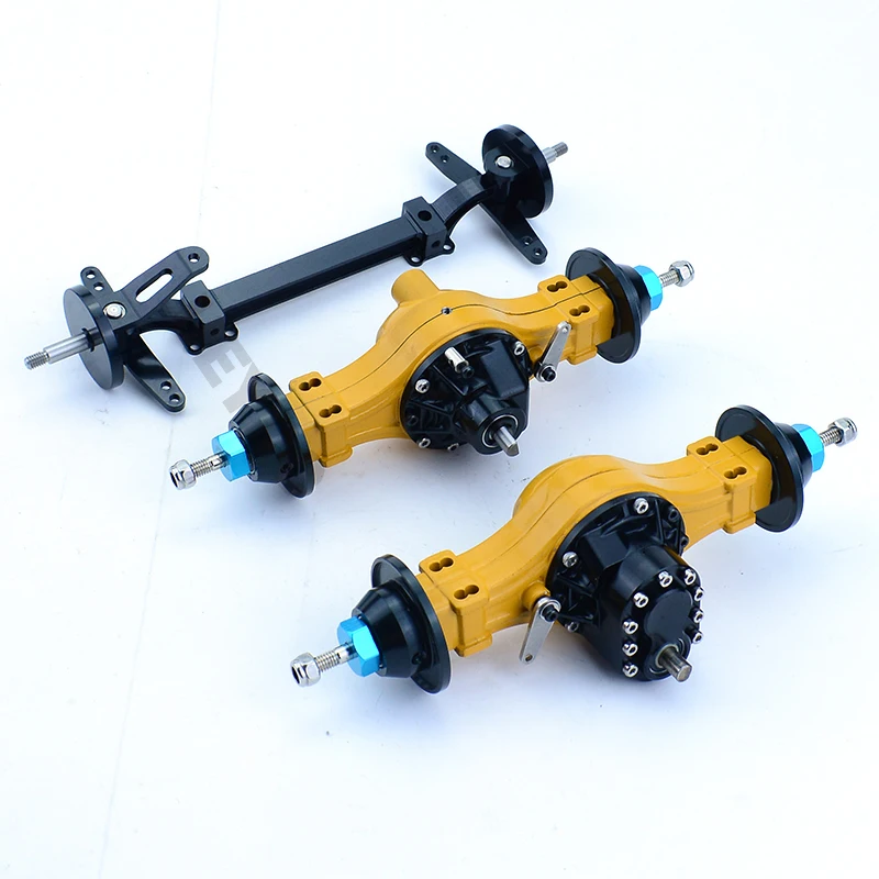 Metal-Rear-Drive-Axle-Through-The-Axle-6X4-Suit-for-1-14-Tamiya-RC-Dump ...