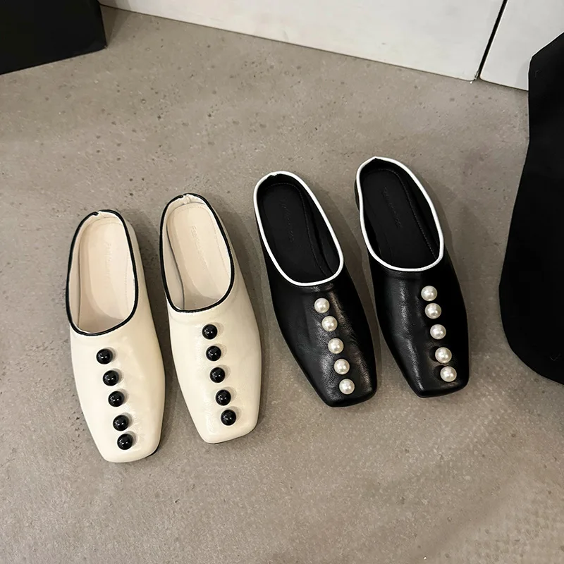 Flat-Shoes-Female-Woman-s-Slippers-Mules-Sexy-Luxury-Slides-Low-Loafers ...