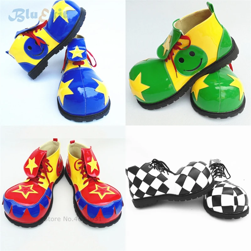 Botas-de-Cosplay-de-payaso-de-tama-o-libre-para-hombres-y-mujeres ...