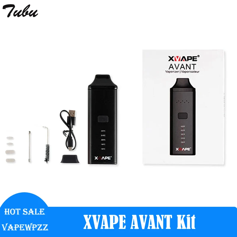 High Quality X MAX XVAPE AVANT Dry Herb Vaporizer Kit Ceramic Heating ...