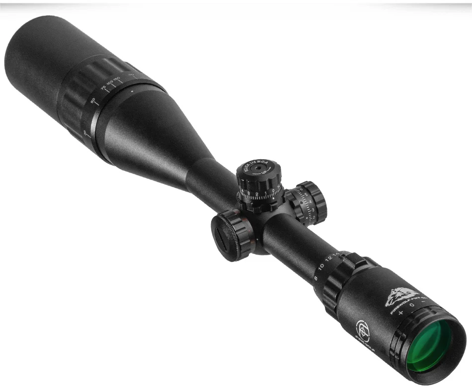 FIRE WOLF 4-16X50 Rifle Scope Tactical Optical Red Green Dot Sight ...