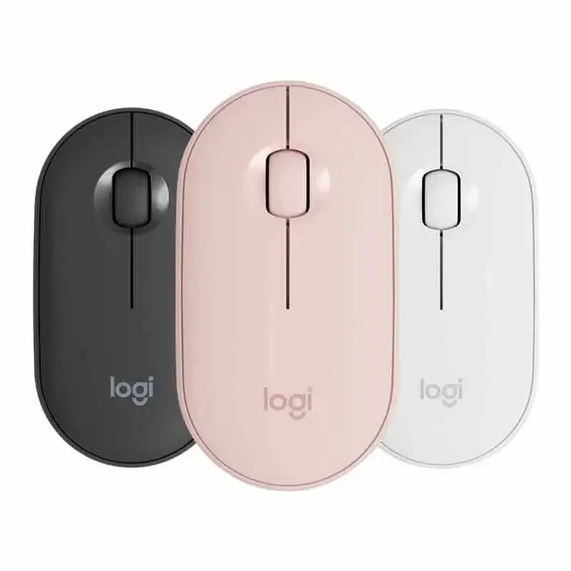 Logitech-Original-Pebble-Wireless-Mute-Mouse-Desktop-Computer-Notebook ...