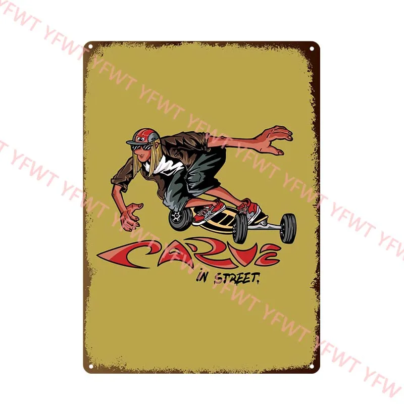 Go Skateboarding Sign