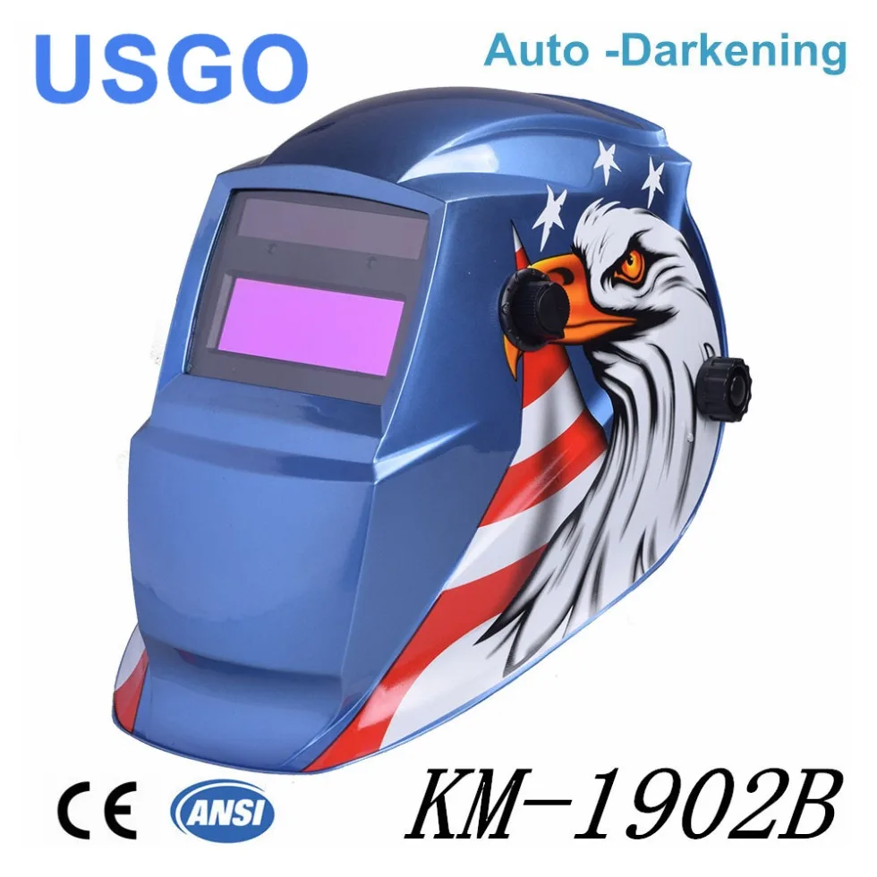 USGO-Solar-Auto-Darkening-Welding-Helmet-cap-Arc-Tig-Mig-Grinding-Eagle ...