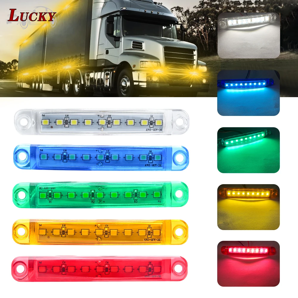 LED-Side-Marker-Lights-Signal-Lamp-Truck-Trailer-light-Warning-Lamp-9 ...