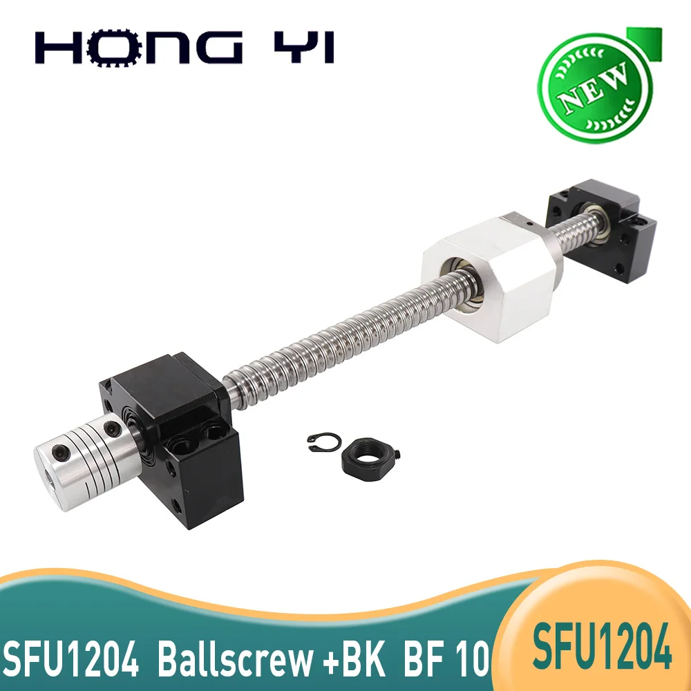 Sfu1204 Ball Screw1204 200 300 500mm 400 600 700 800 900 Mm Ball Screw ...