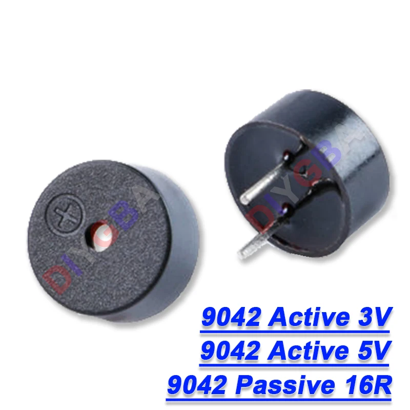10PCS 9042 3V 5V 9x4.2mm Integrated Passive Buzzer 16R AC 3V 3.3V 9042 ...