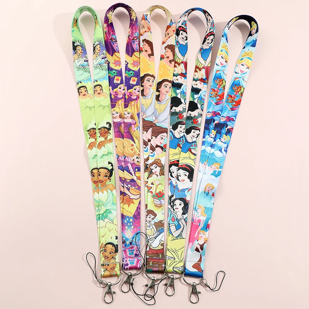 Disney-princess-ID-Card-Holders-Lanyards-Girls-Door-Card-Case-Hanging ...