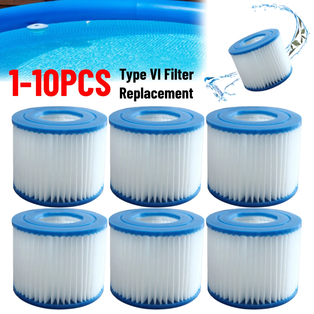 Type-VI-Hot-Tub-Filter-Pool-Filter-Replacement-Soft-Rubber-Ends-SPA ...