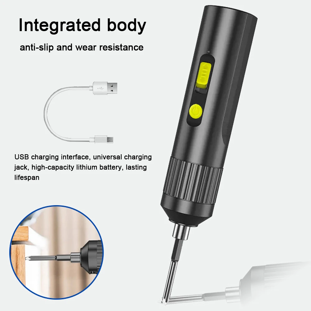 Electric Screwdriver Set Multifunctional Screw Driver USB Charging ...