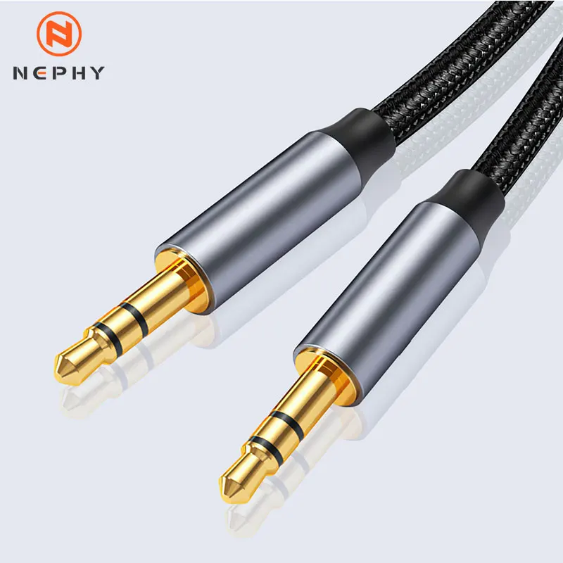 Cable-auxiliar-HiFi-de-3-5mm-para-altavoz-de-Audio-conector-3-5-para ...