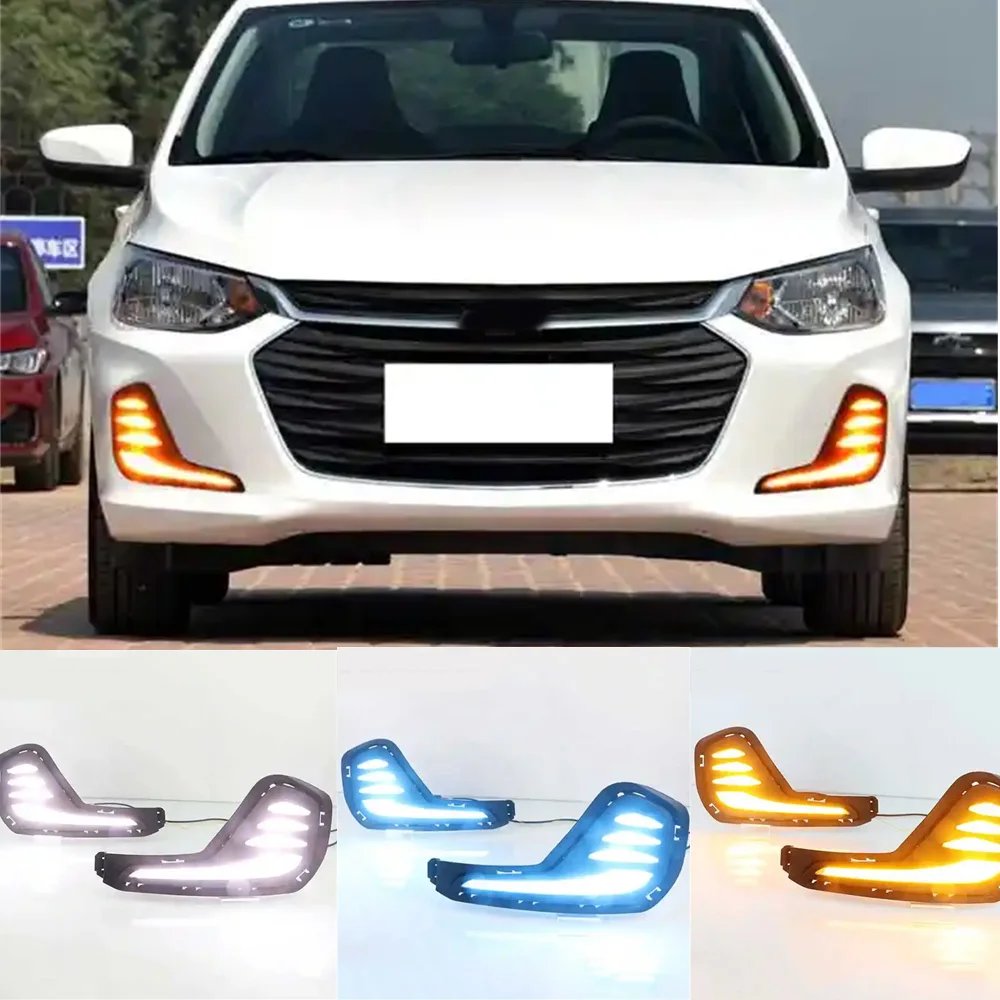 LED-DRL-Daytime-Running-Light-luz-de-sinal-para-Chevrolet-Onix-2019 ...
